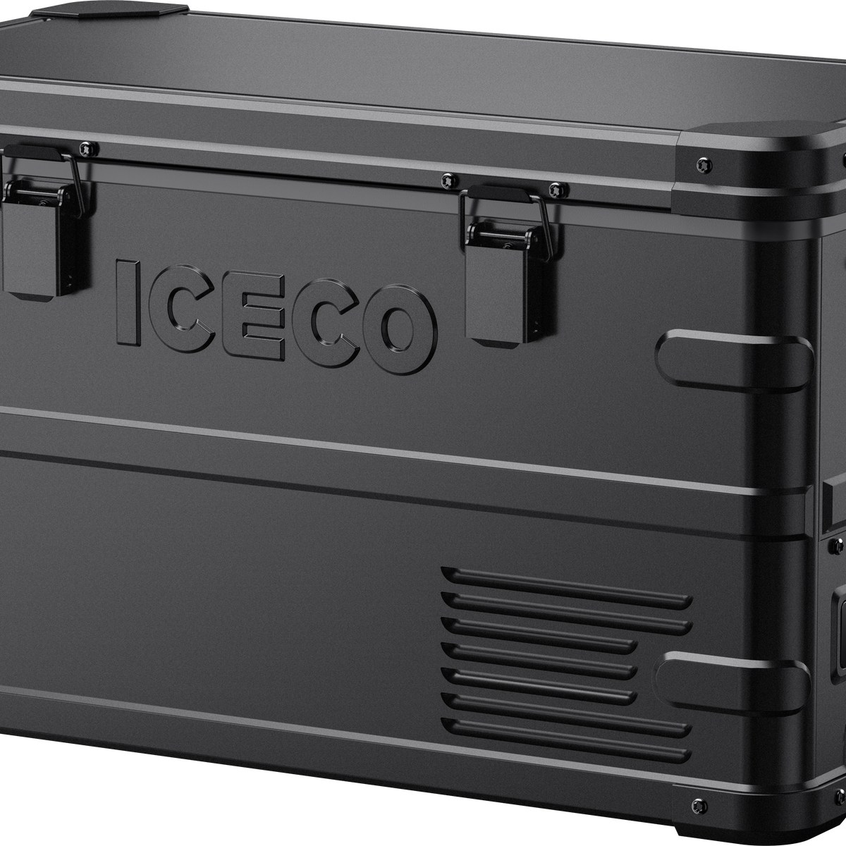 APL35 Dual Zone Aluminum Black Fridge | ICECO | 35 LT – ICECO Wholesale