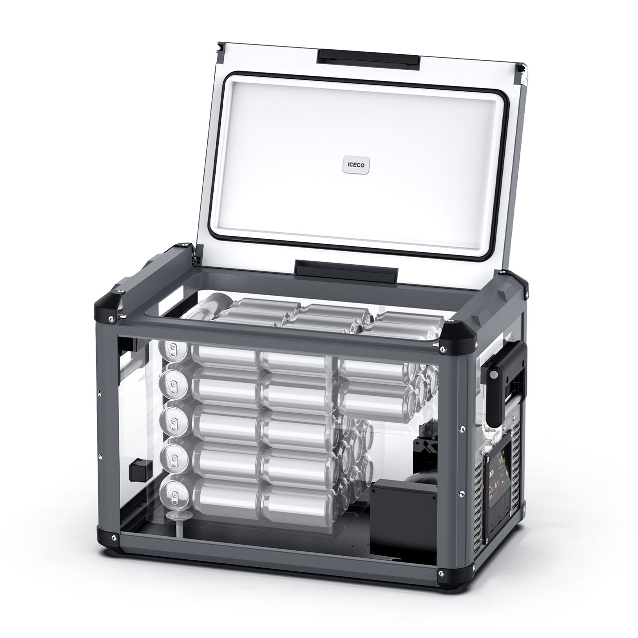 ICECO VL45ProS 47.5QT Single Zone Portable Electric Cooler Compact ...
